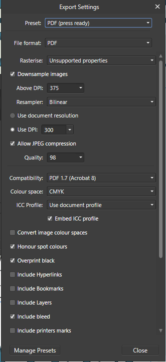 Curves not exporting in pdf - Pre-V2 Archive of Desktop Questions (macOS and Windows) - Affinity ...