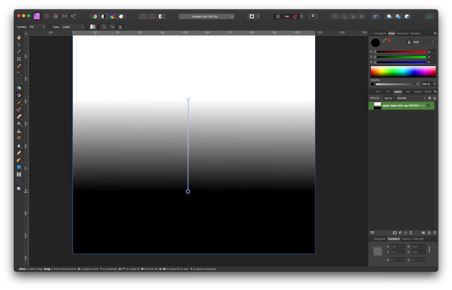 Trouble with Gradient Tool - Pre-V2 Archive of Desktop Questions (macOS and Windows) - Affinity ...