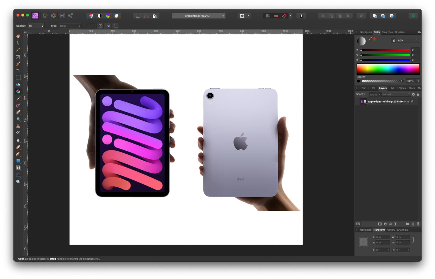 Trouble with Gradient Tool - Pre-V2 Archive of Desktop Questions (macOS and Windows) - Affinity ...