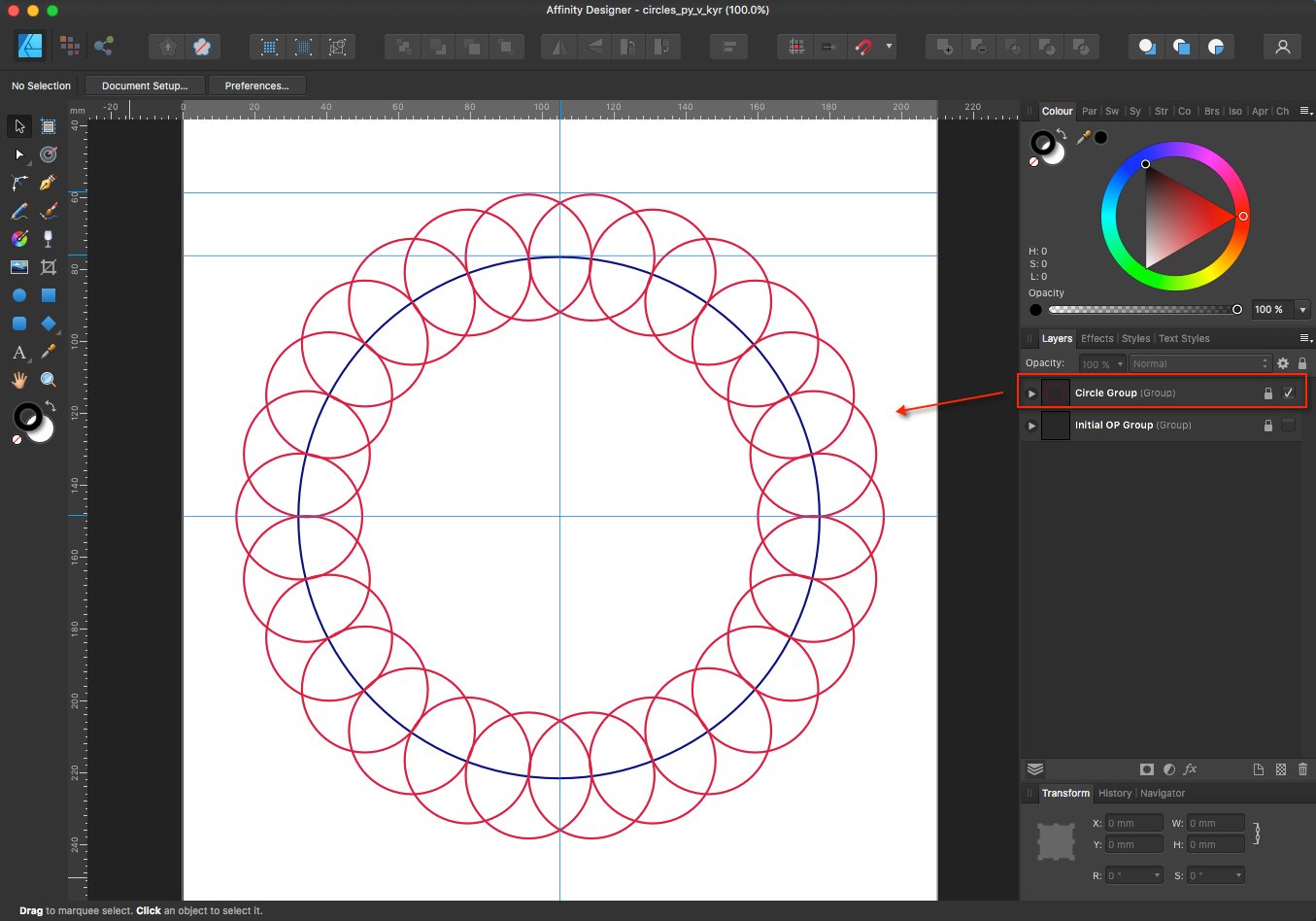 Aff.Des.1.10.5: Power duplicate circles - Pre-V2 Archive of Desktop Questions (macOS and Windows ...
