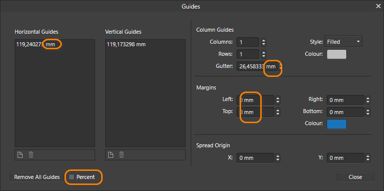 Guides Manager: presets and units - Feedback for Affinity Photo V1 on Desktop - Affinity | Forum