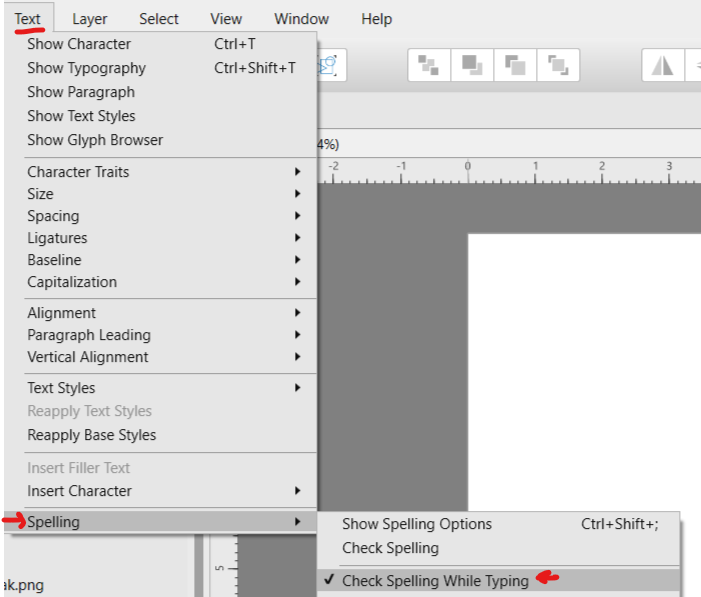 Keyboard shortcut to toggle off/on red spellcheck underlines ...