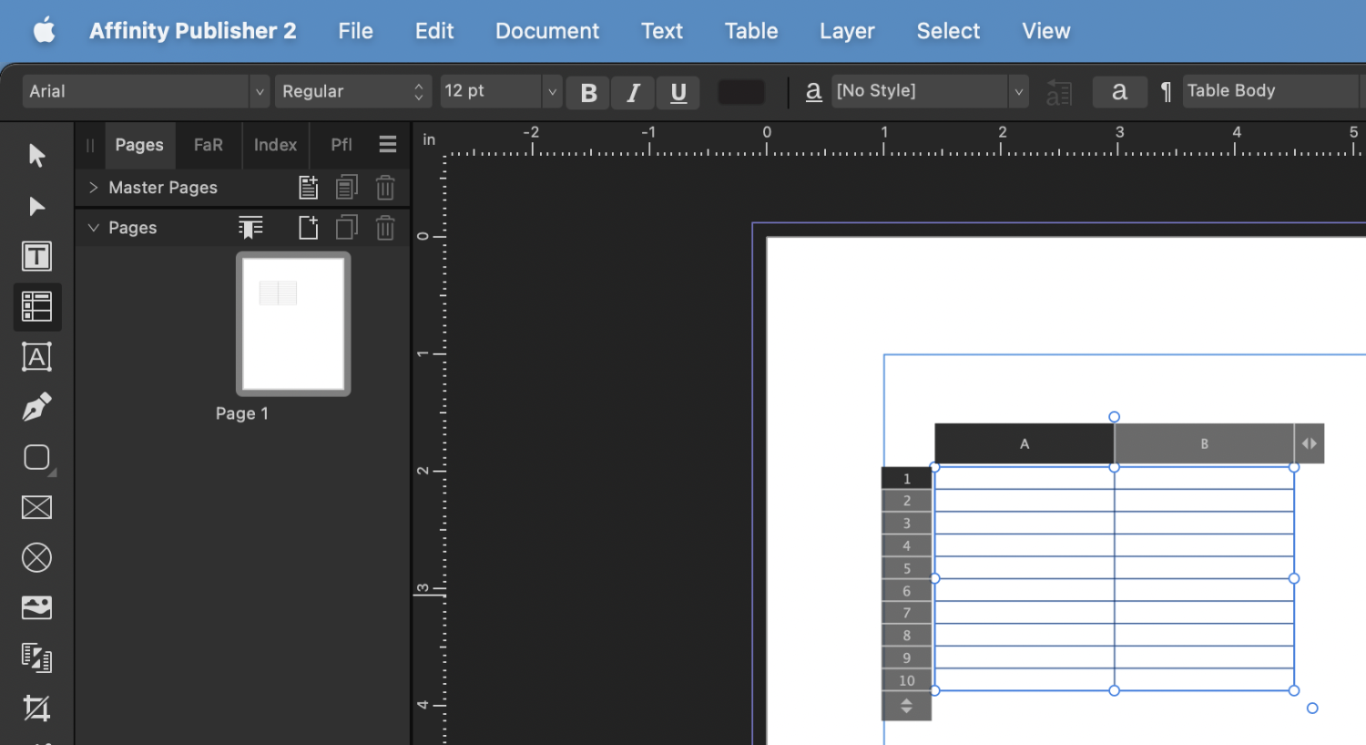 Can t See Cell Numbers And Letters In Tables V2 Bugs Found On MacOS