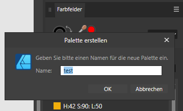 Color Swatches Panel - renaming global color does not update name in listview - V2 Bugs found on ...
