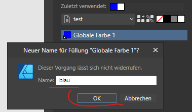 Color Swatches Panel - renaming global color does not update name in ...