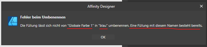 Color Swatches Panel - renaming global color does not update name in listview - V2 Bugs found on ...