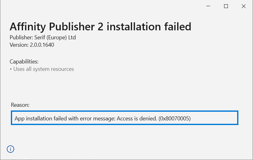 Installation failure of V2 - Pre-V2 Archive of Desktop Questions (macOS ...