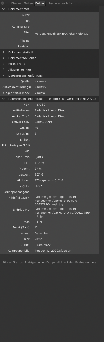 Data Merge Failure - V2 Bugs found on macOS - Affinity | Forum