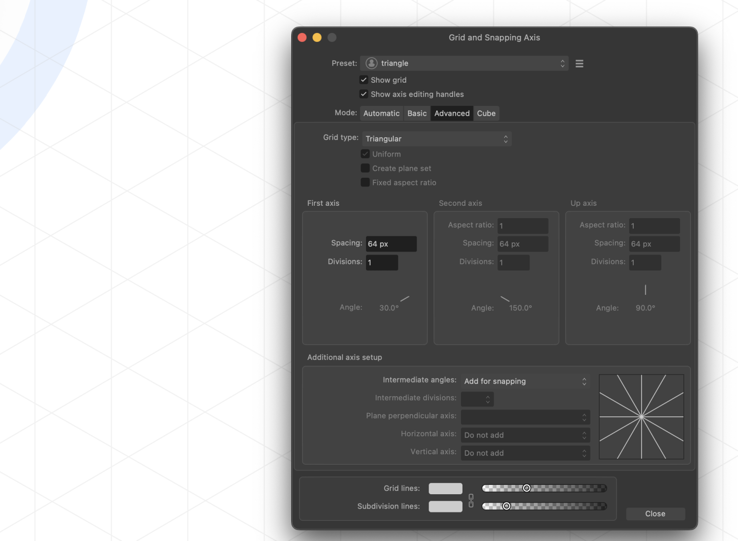 Triangular Grid Issues Affinity On Desktop Questions Macos And