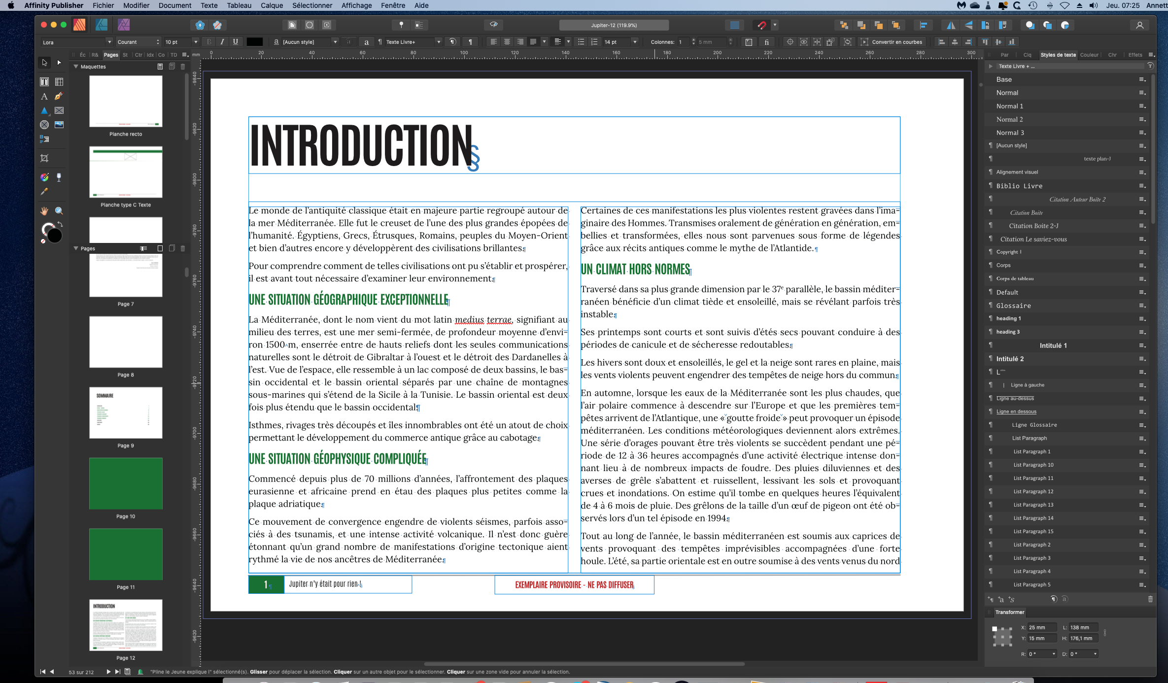 Ploblem with text justification - V2 Bugs found on macOS - Affinity | Forum