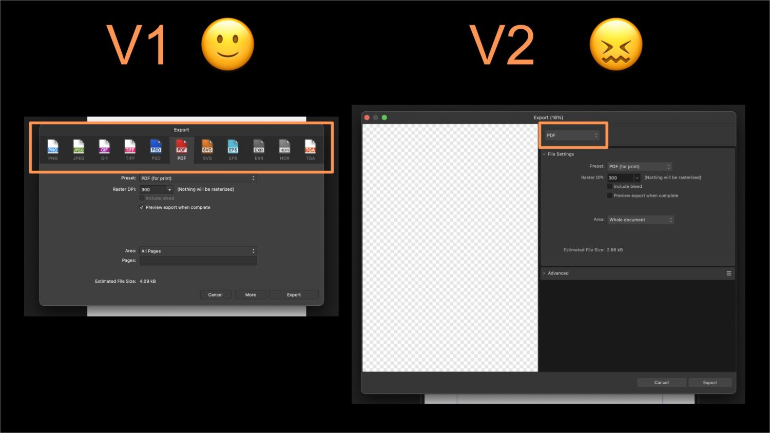 Publisher 2 Export UI - Feedback for the Affinity V2 Suite of Products - Affinity | Forum