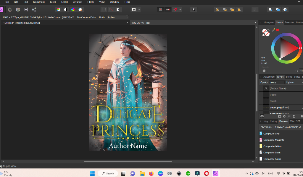 Color of text is different after exporting - Pre-V2 Archive of Affinity on Desktop Questions ...