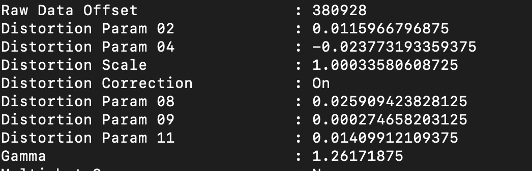 Add Support Of Embedded Distortion Correction In Panasonic Raw Feedback For The Affinity V2