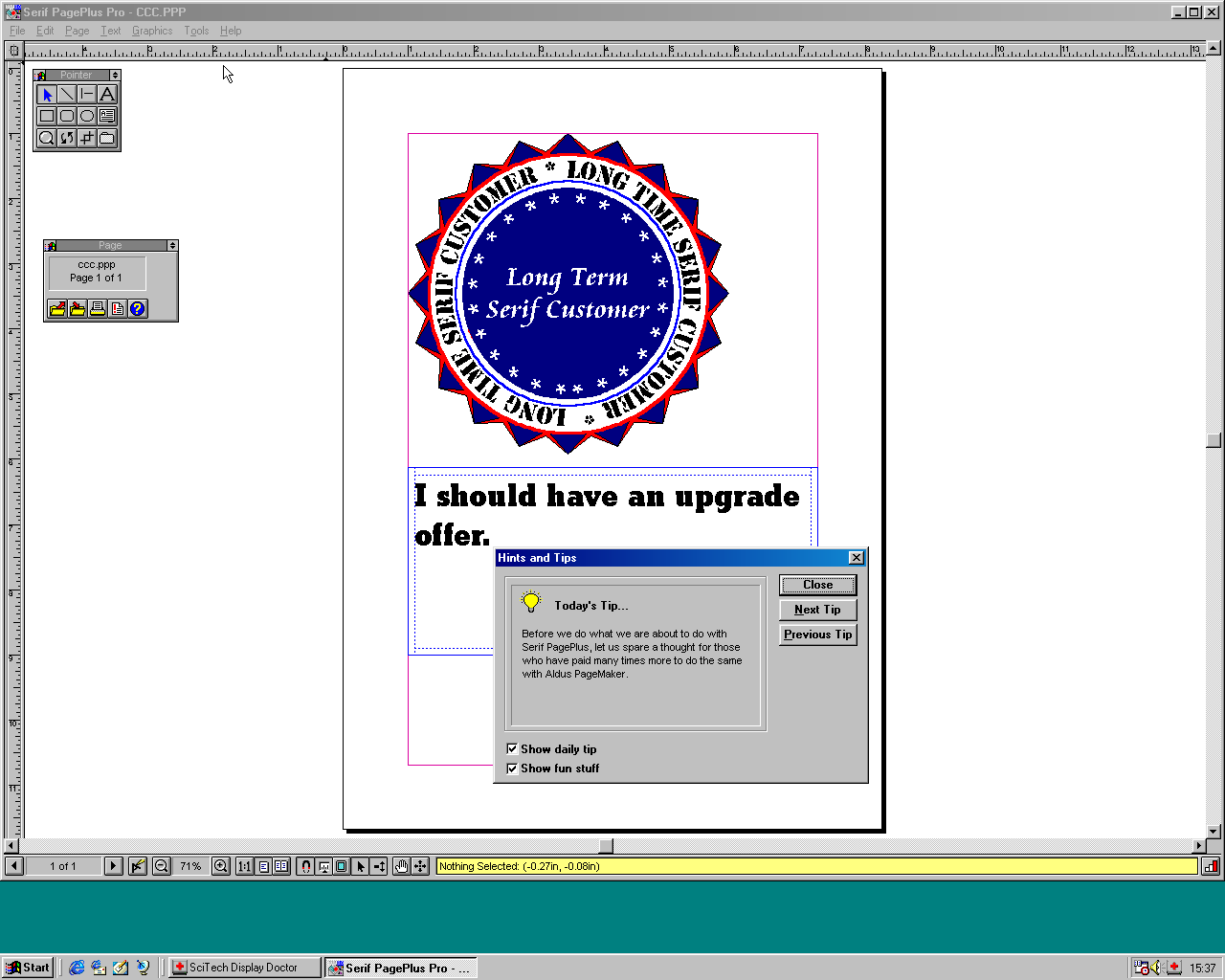 No Rewards For Being An Existing User Feedback For The Affinity V2 Suite Of Products