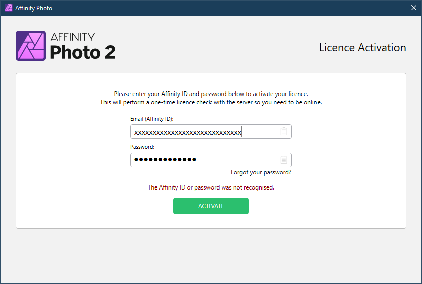 Can not activate V2 universal license.. - Page 2 - Pre-V2 Archive of ... Can not activate V2 universal license.. - Page 2 - Pre-V2 Archive of ...