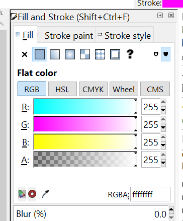 Colour Palette Showing Incorrect Preview Colours (shows CMY for RGB ...