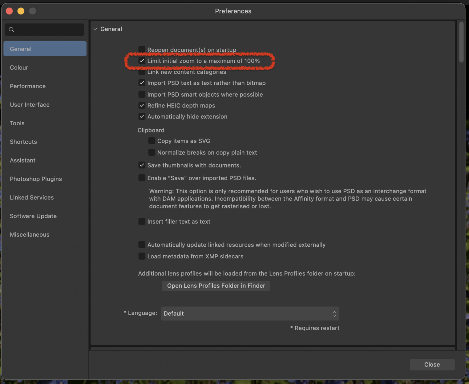 Affinity Photo: Image view automatically zoom to 100% after resizing image - Desktop Questions ...