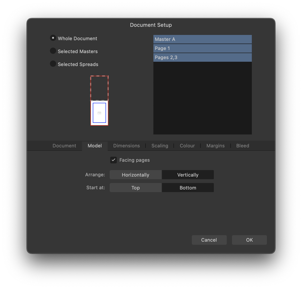 Rules at zero for each facing pages - Desktop Questions (macOS and Windows) - Affinity | Forum