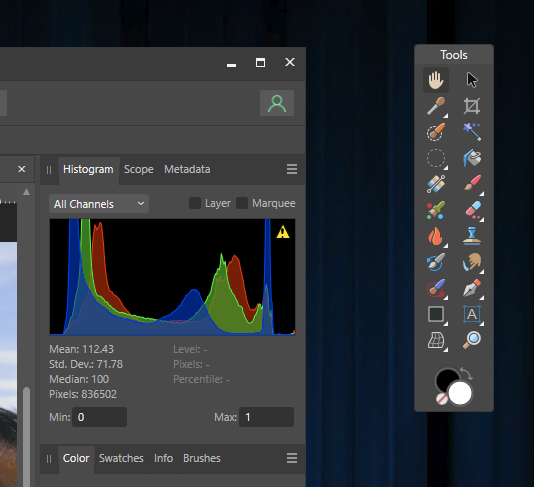 RFE: Keep un-undocked tools positioned relative to the Photo app ...