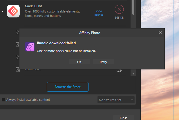 Assets Panel Empty And Broken V2 Desktop Questions Macos And Windows Affinity Forum