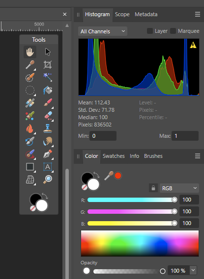 RFE: Keep un-undocked tools positioned relative to the Photo app ...