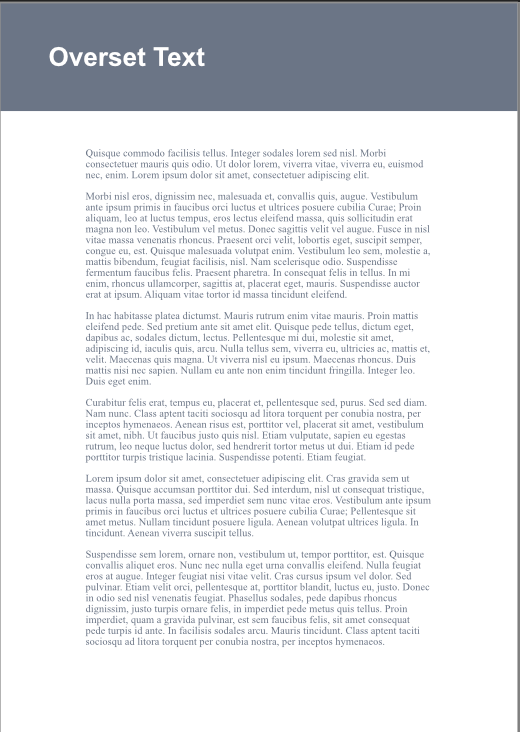 Frame Text Overflow Not Showing Indicator When Text Frame Not Selected User Error Please Ignore