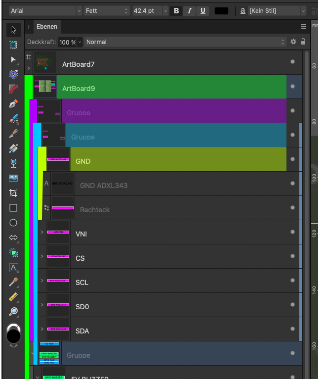 Better way to visualize different groups - Feedback for the Affinity V2 ...