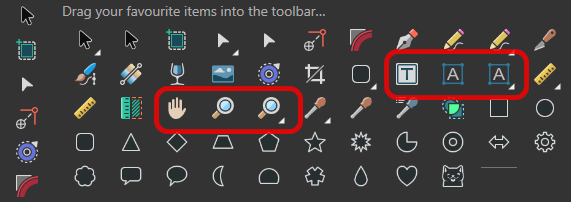 Sort Items For Toolbar Customise Feedback For The Affinity V2 Suite
