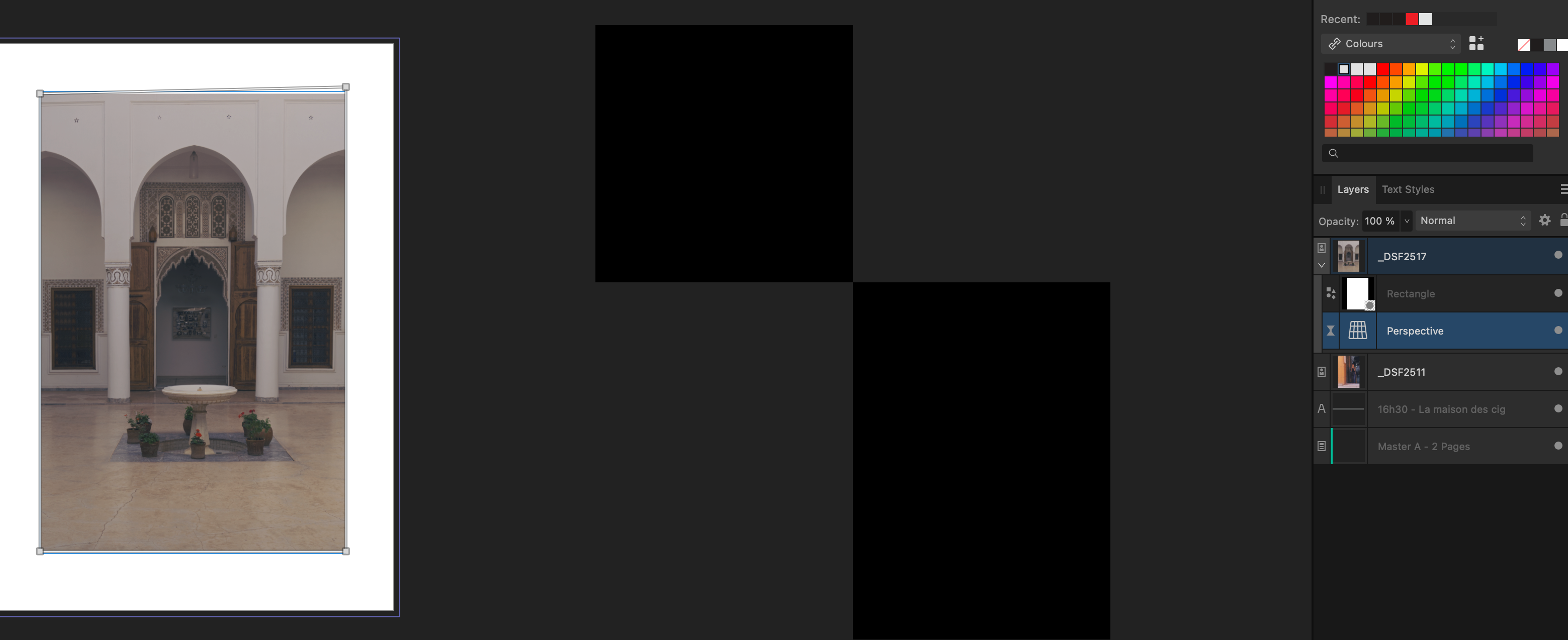 Tiling artefacts with Perspective live filter on layer. - V2 Bugs found on macOS - Affinity | Forum