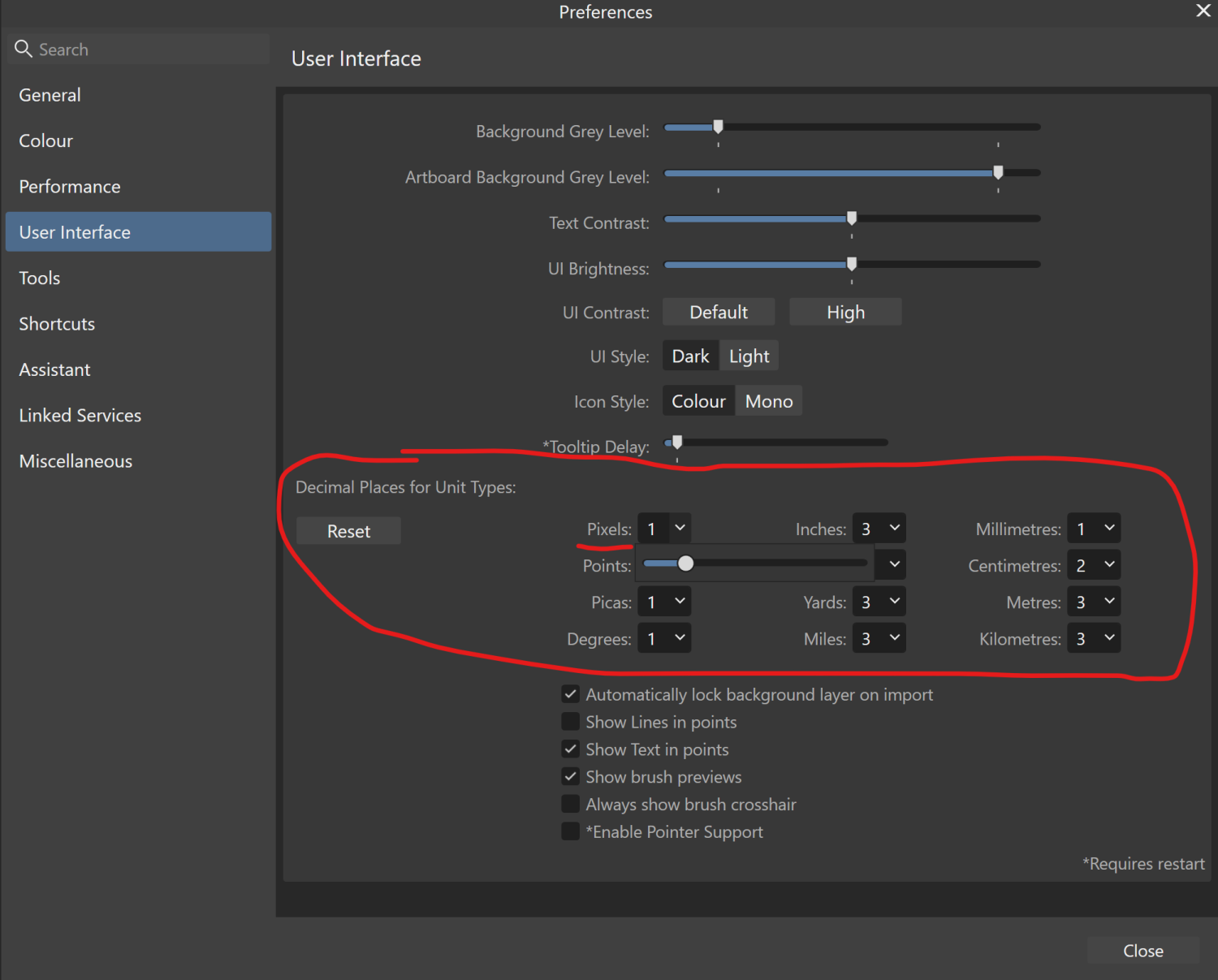 Problems with comma and period separator - V2 Bugs found on Windows - Affinity | Forum