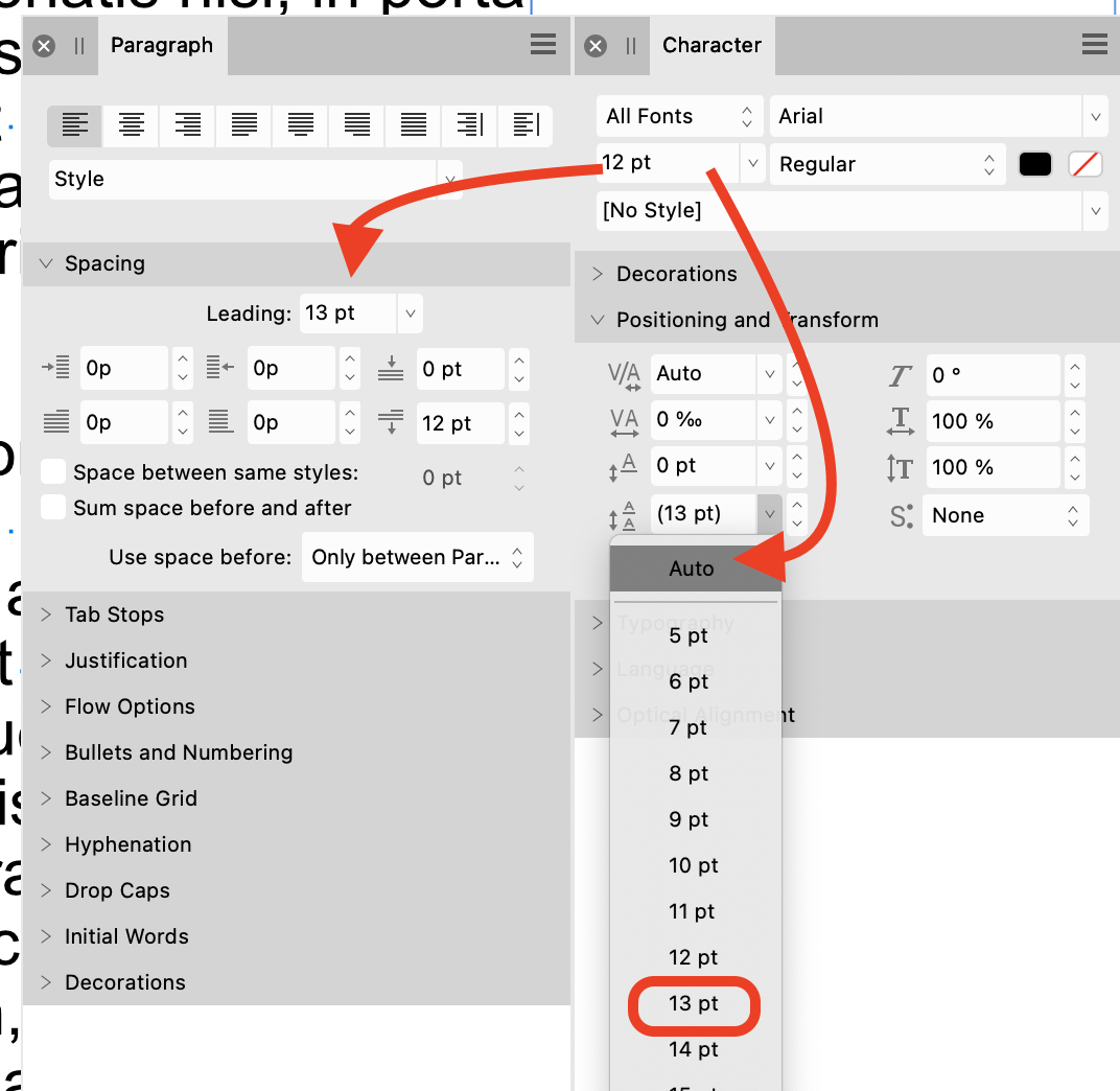 Aff Publisher - Font Size & Leading Spacing not coordinating - Desktop Questions (macOS and ...