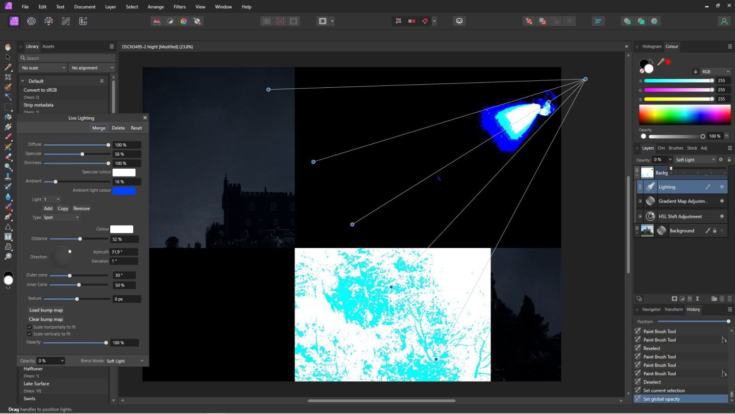 Bug In Opacity Slider Of Live Lighting Filter V2 Bugs Found On Windows Affinity Forum