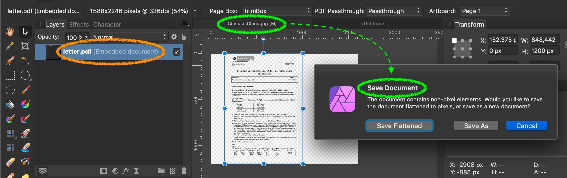 Should I "Open" a file or "place" a file? - Desktop Questions (macOS and Windows) - Affinity | Forum