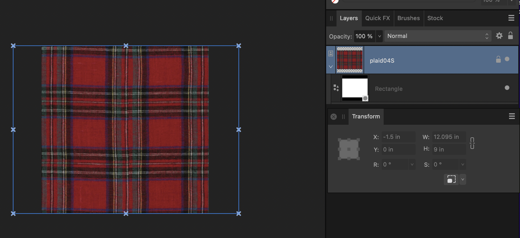 Affinity Photo Masking a selection on Bigger size layer then project dimensions. - Desktop ...
