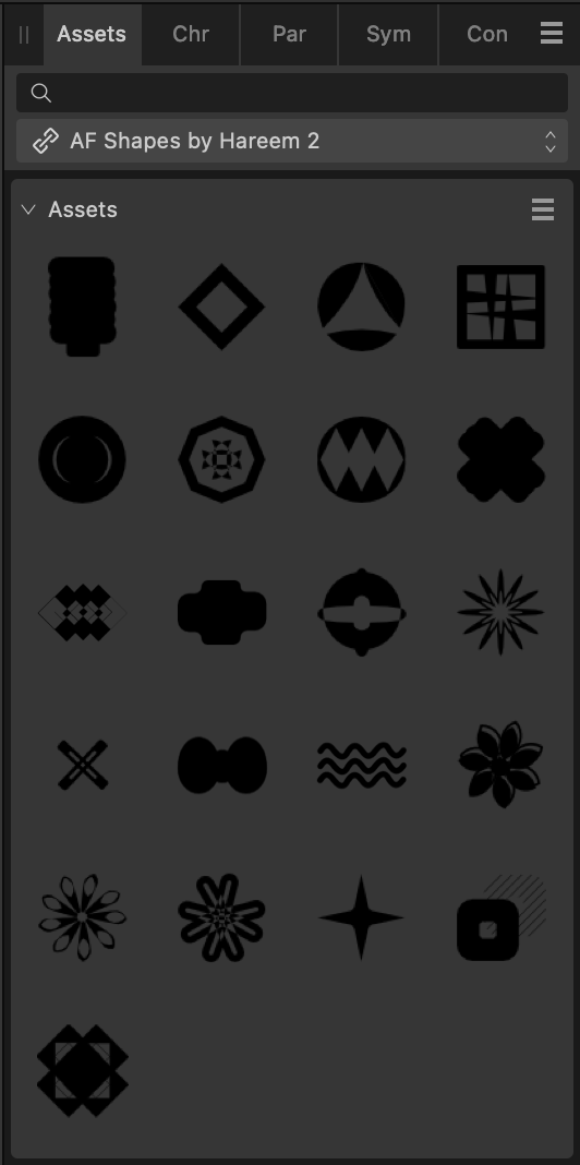 Cute Shapes for Affinity designer ( Assets file) - Resources - Affinity ...