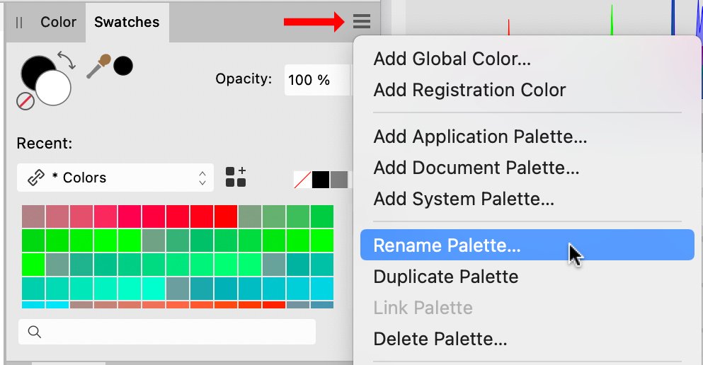 Setting a default colour palette - Desktop Questions (macOS and Windows ...