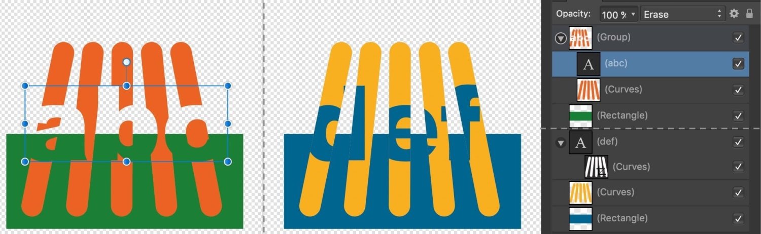 Geometry Subtract on Fonts? - Desktop Questions (macOS and Windows) - Affinity | Forum