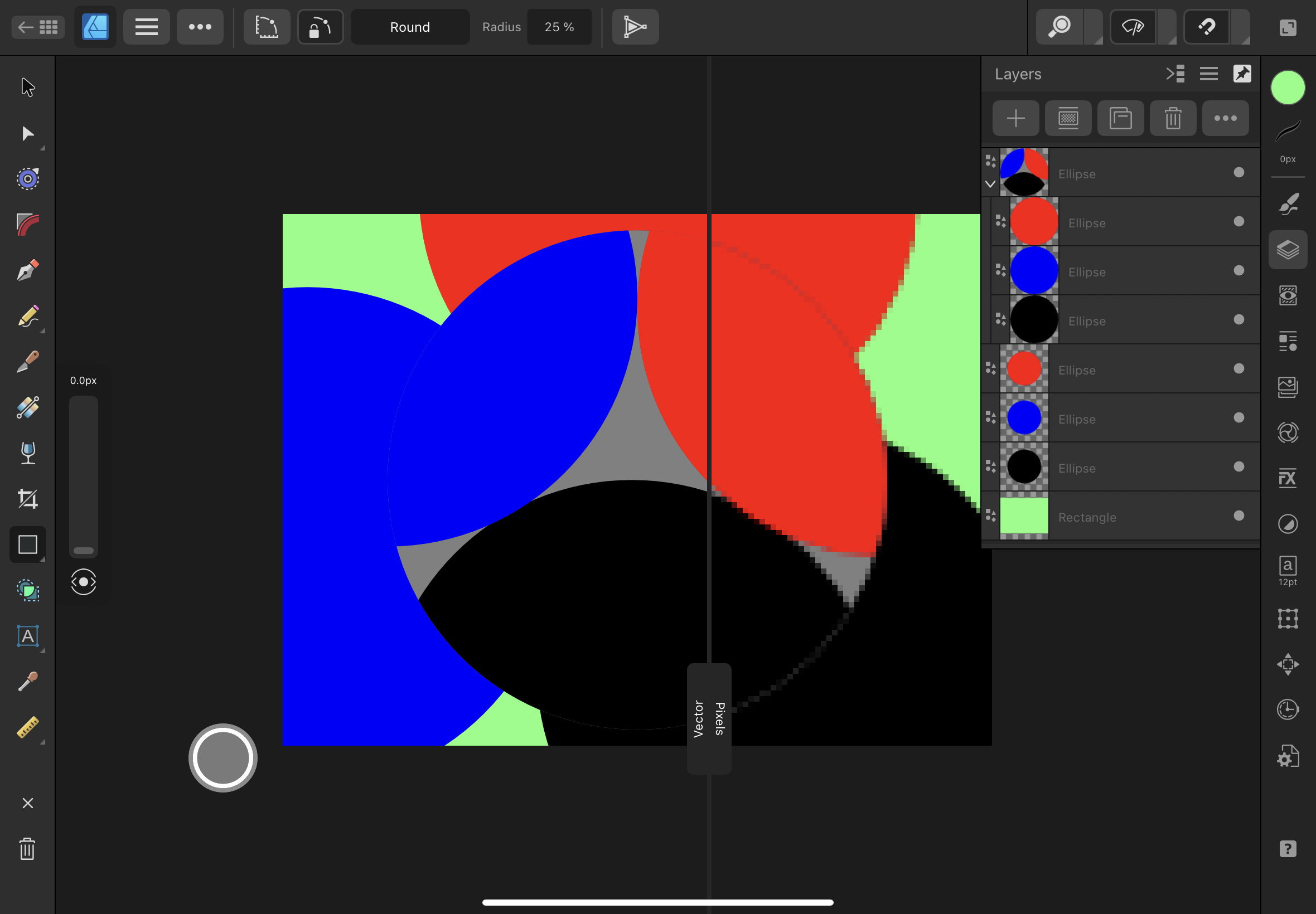 Solution for anti/aliasing problem - iPad Questions - Affinity | Forum