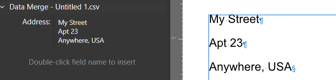 Line breaks in merge data - Desktop Questions (macOS and Windows) - Affinity | Forum