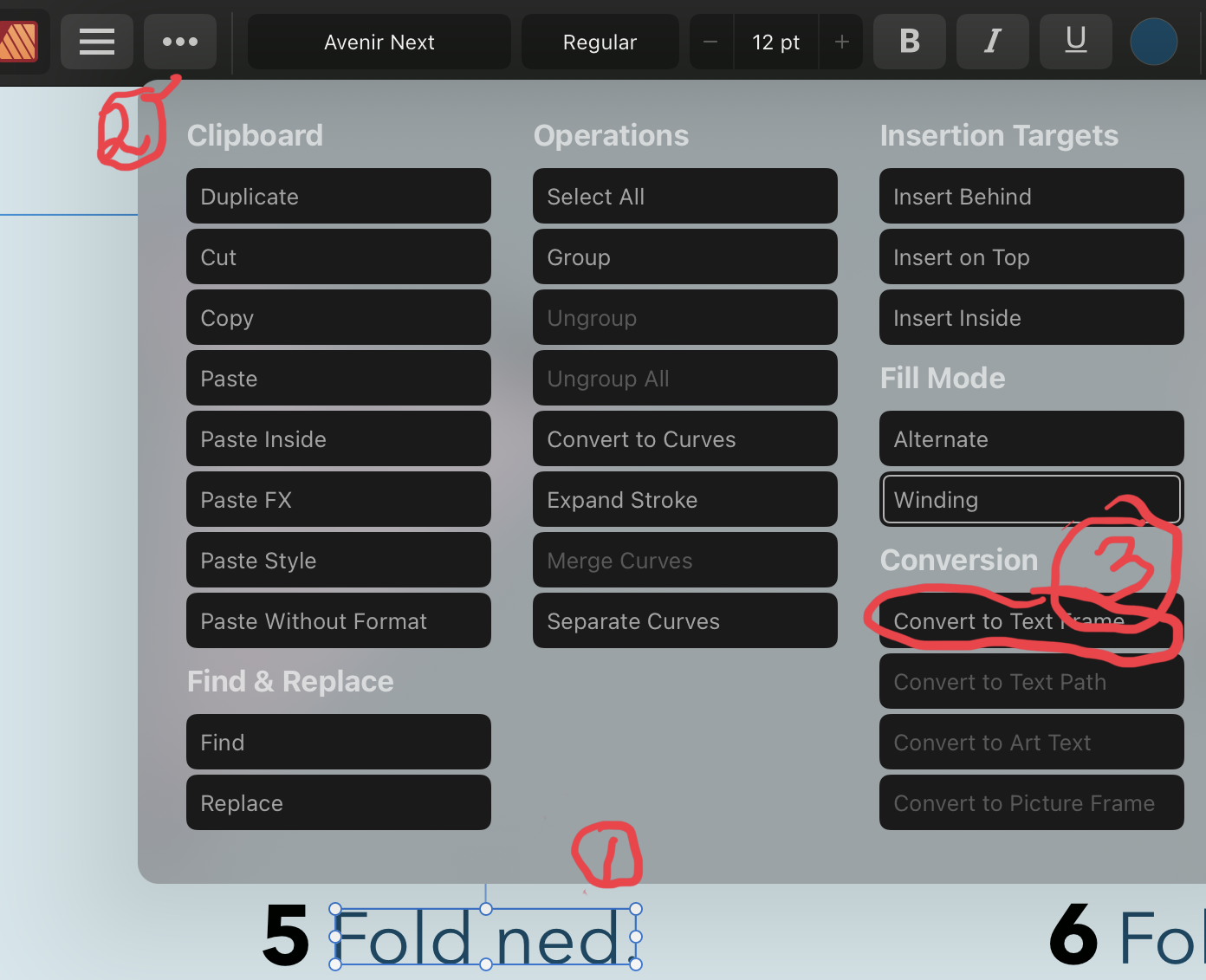 Switching between artistic text and text frame - Pre-V2 Archive of ...