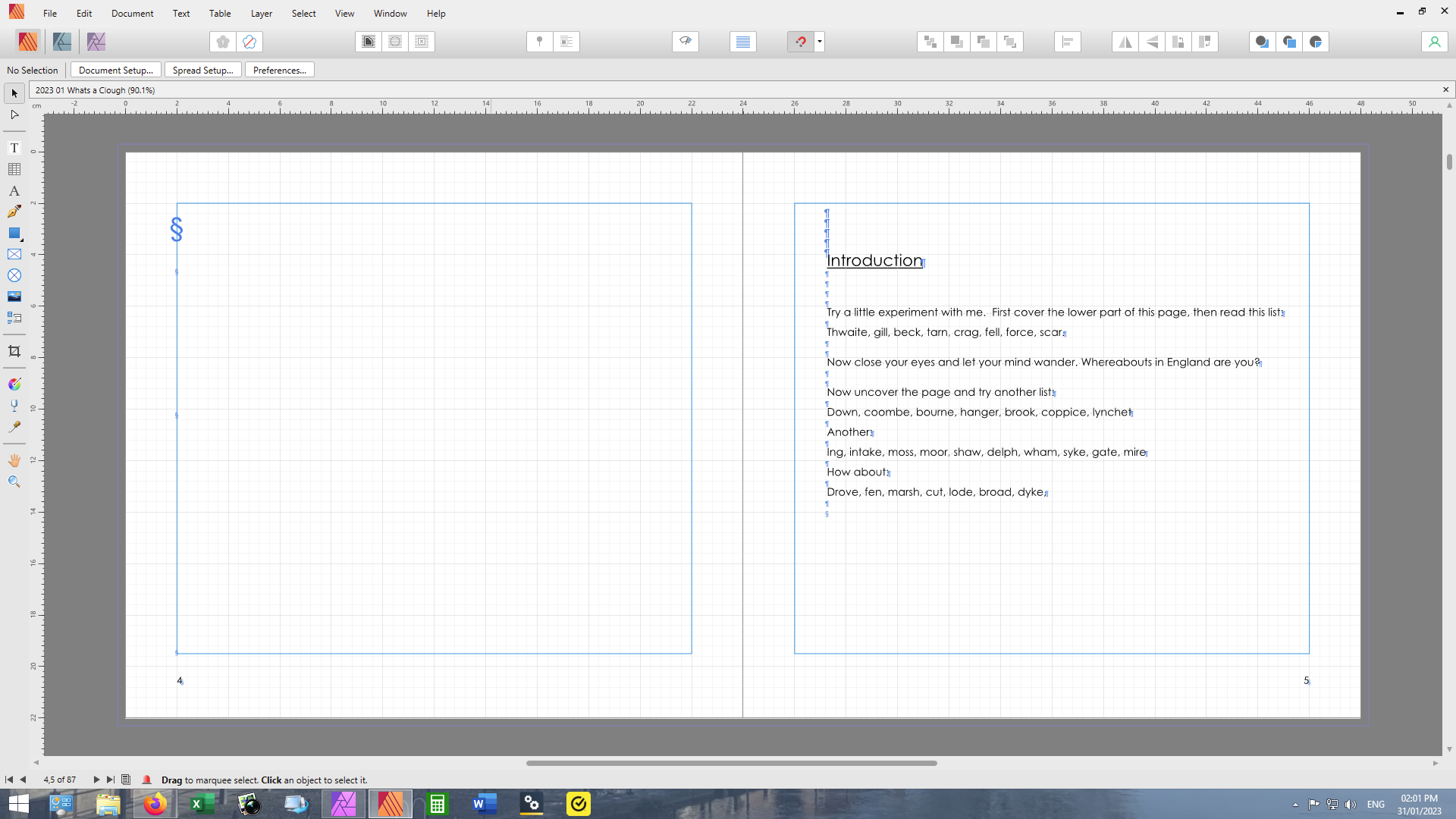 Unwanted blue paragraph marks in text (see screengrab). How I get rid ...