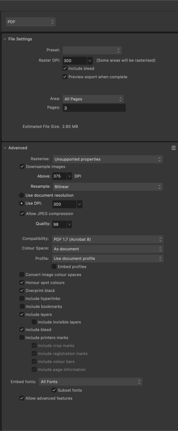 Black separations bug - V2 Bugs found on macOS - Affinity | Forum