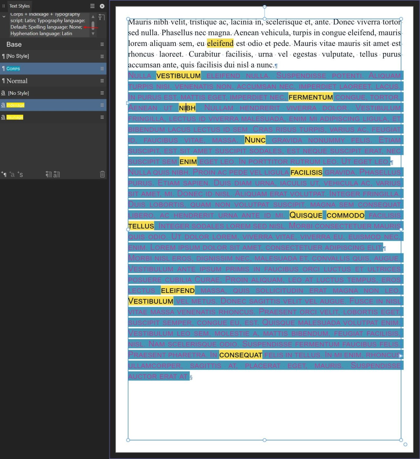 Text style palette - V2 Bugs found on Windows - Affinity | Forum