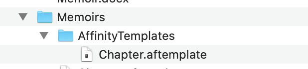 Problem Saving And Retrieving My Templates Affinity On Desktop