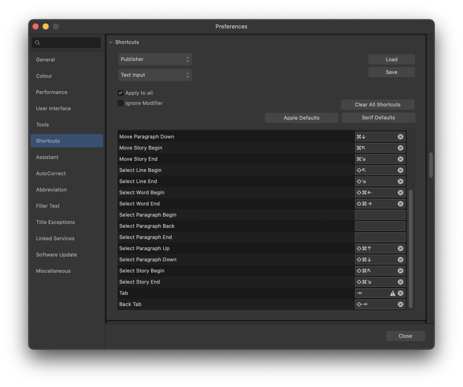 How To Select Text From Cursor To End Of Text Frame On Mac Affinity