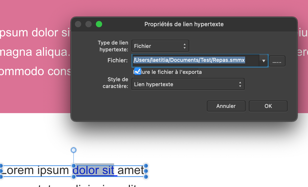 Which format to use to export a document that contains hyperlinks towards local files - Desktop ...
