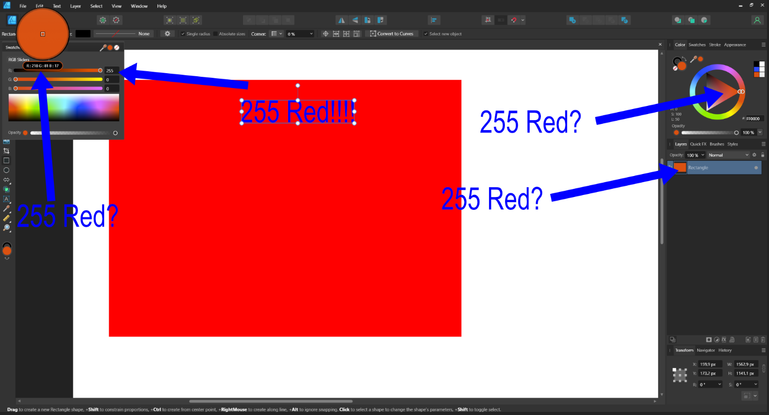 Colors are acting up...(Windows 11/Affinity Suite) - Desktop Questions ...