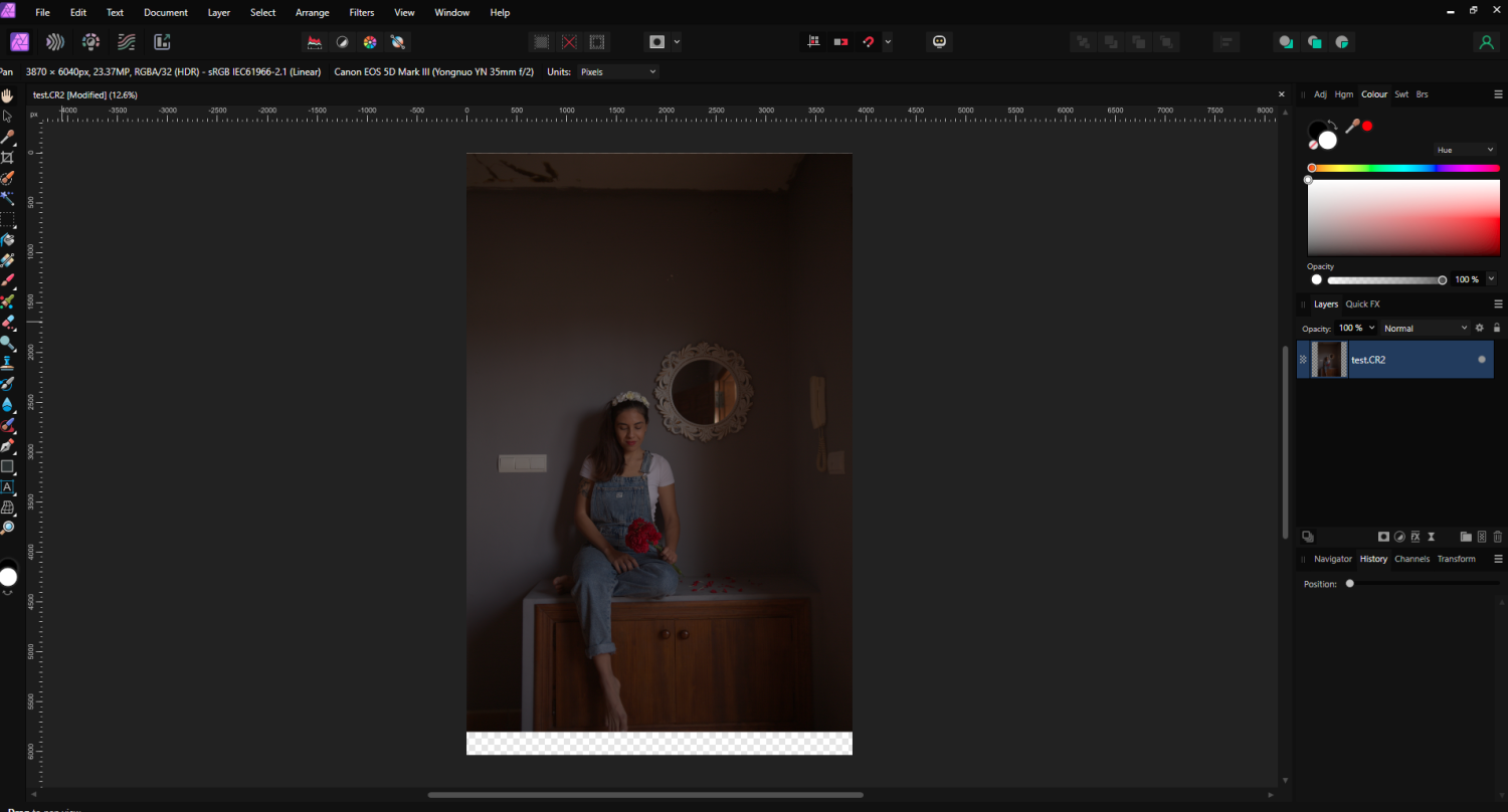 Develop persona crop cr3 raw portrait photos - V2 Bugs found on Windows - Affinity | Forum
