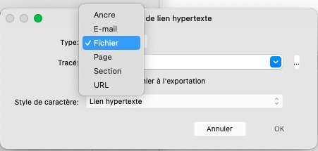 Which format to use to export a document that contains hyperlinks towards local files - Desktop ...