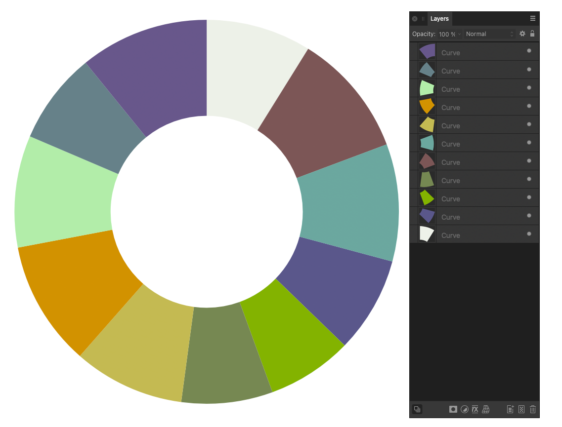 Slicing torus into segment shapes with Affinity Designer? - Affinity on Desktop Questions (macOS ...